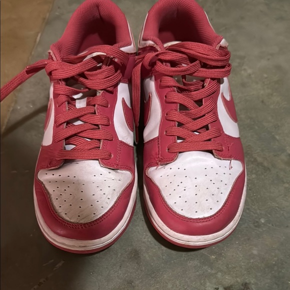 Nike | Shoes | Nike Crimson And White Lowtop Sneakers | Poshmark
